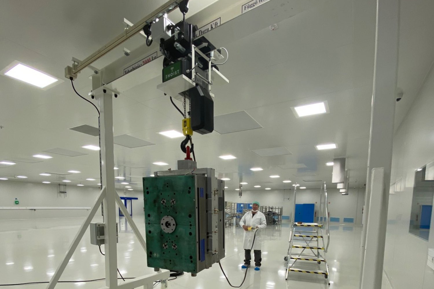 Daru gyártás: Híddaru, futódaru, portáldaru, bakdaru